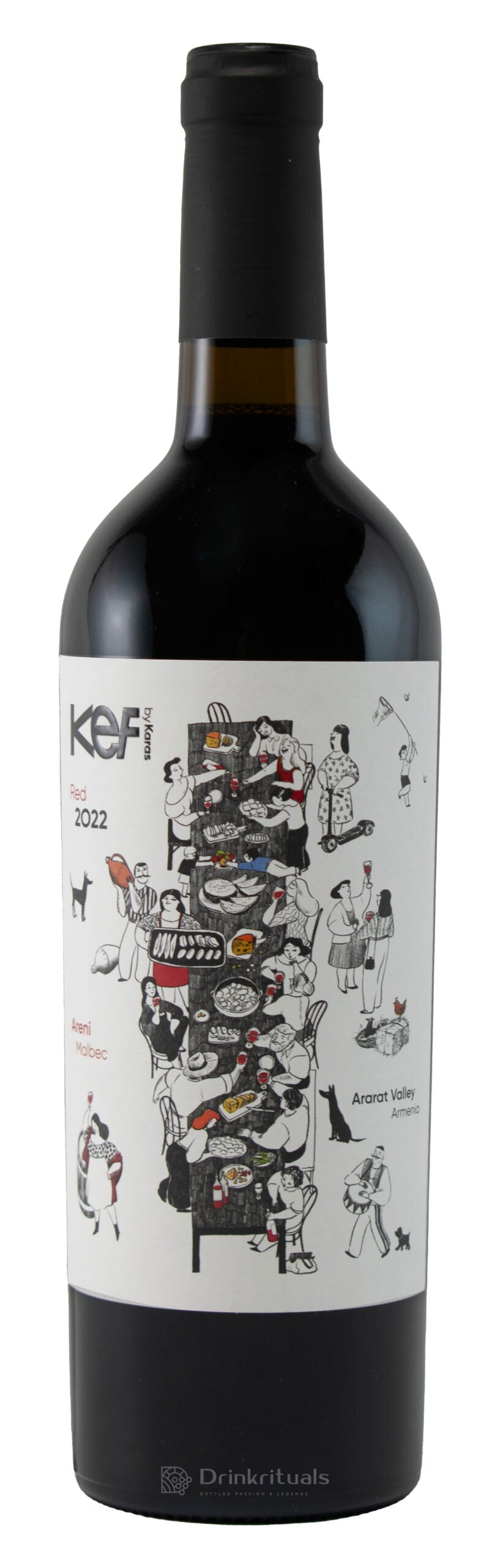 KEF by KARAS Red Dry Wine – Stijlster